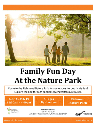 Family Fun Days at Richmond Nature Park | Fairchild Radio AM1470 FM96.1
